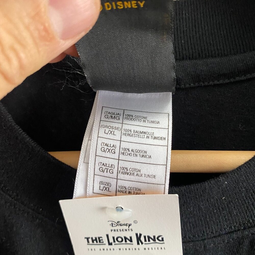 Disney | Shirts | Disney The Lion King Musical Lyceum Theatre London ...